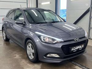 Grey Hyundai i20 2017 in Vilnius, with an engine capacity of 1.00 L and mileage of 231 thousand km for 5929 €, photo  on AUTOMOTO.COM.LV