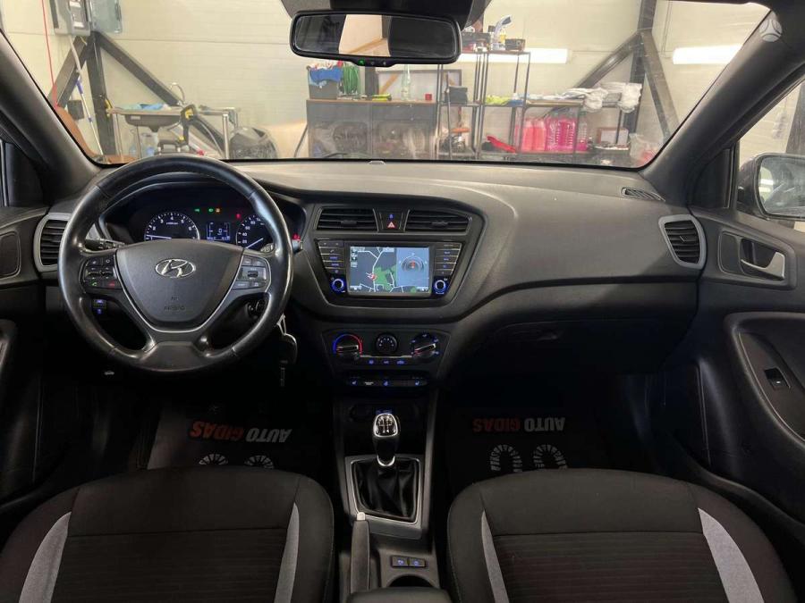 Grey Hyundai i20 2017 in Vilnius, with an engine capacity of 1.00 L and mileage of 231 thousand km for 5929 €, photo 25 on AUTOMOTO.COM.LV