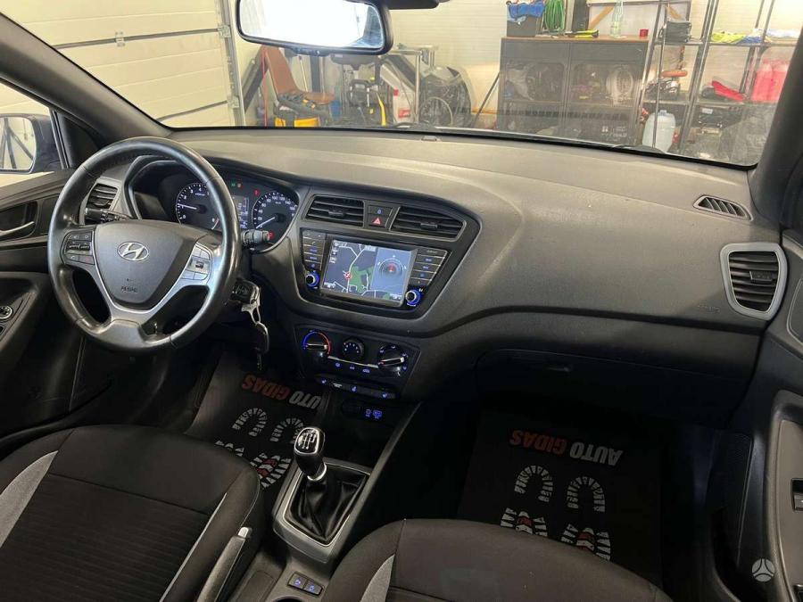 Grey Hyundai i20 2017 in Vilnius, with an engine capacity of 1.00 L and mileage of 231 thousand km for 5929 €, photo 29 on AUTOMOTO.COM.LV