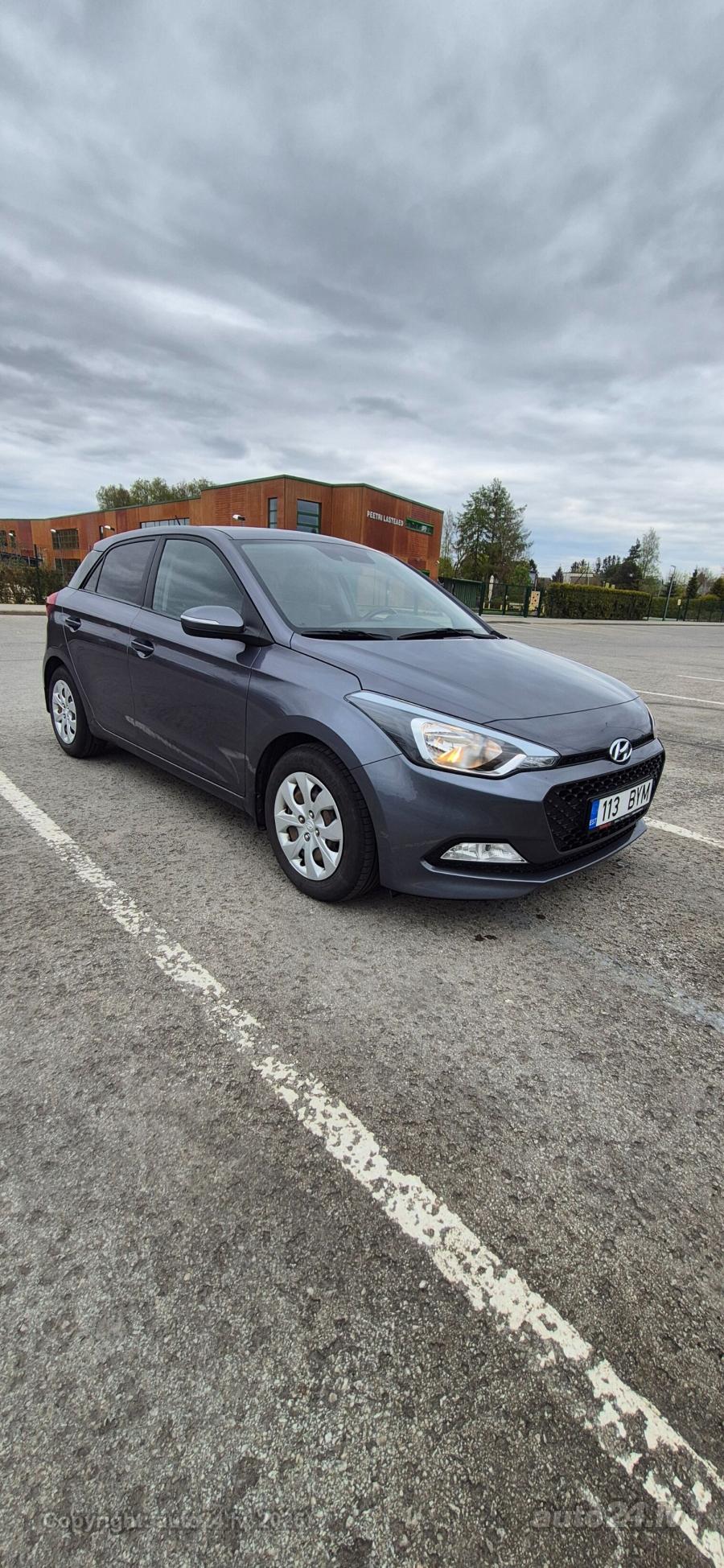 Pelēks Hyundai i20 2018 Tallina, ar dzinēja tilpumu 1.20 L un nobraukumu 78 tūkst. km par 8500 €, foto 3 vietnē AUTOMOTO.COM.LV