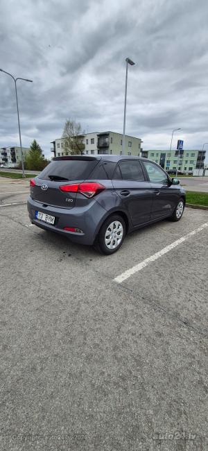 Pelēks Hyundai i20 2018 Tallina, ar dzinēja tilpumu 1.20 L un nobraukumu 78 tūkst. km par 8500 €, foto 6 vietnē AUTOMOTO.COM.LV