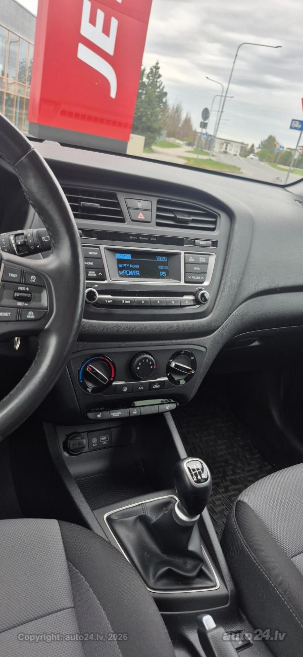 Pelēks Hyundai i20 2018 Tallina, ar dzinēja tilpumu 1.20 L un nobraukumu 78 tūkst. km par 8500 €, foto 7 vietnē AUTOMOTO.COM.LV