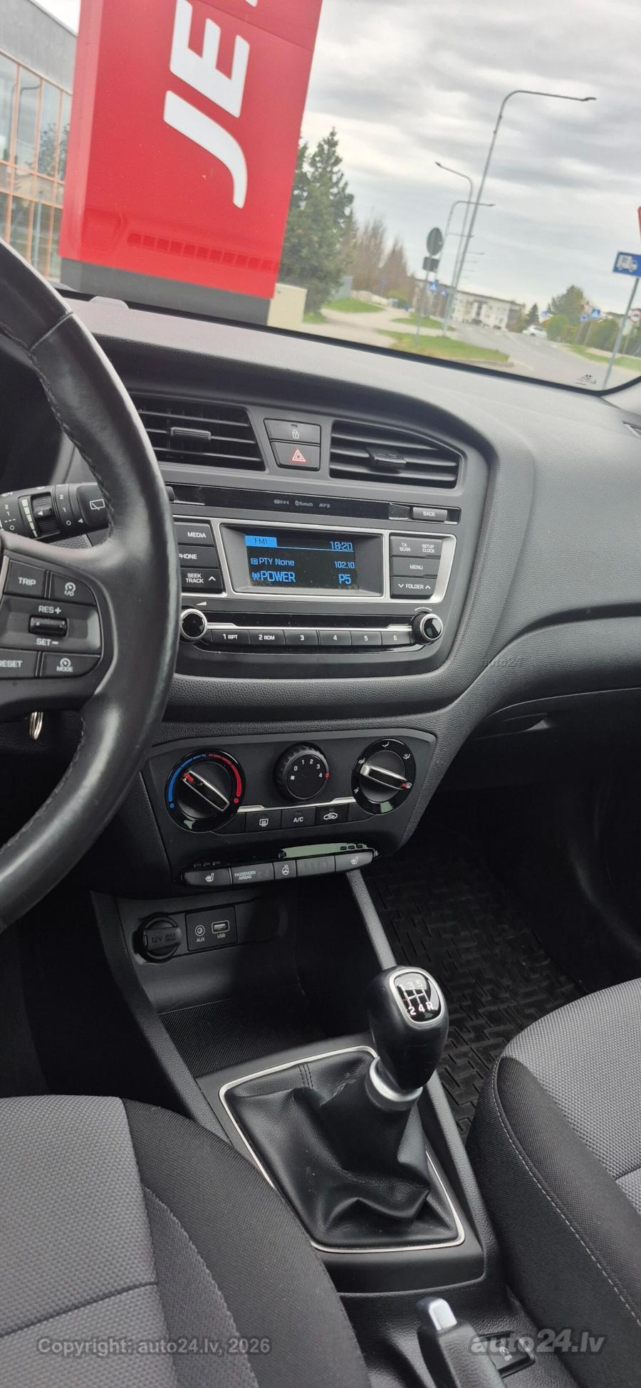 Pelēks Hyundai i20 2018 Tallina, ar dzinēja tilpumu 1.20 L un nobraukumu 78 tūkst. km par 8500 €, foto 8 vietnē AUTOMOTO.COM.LV