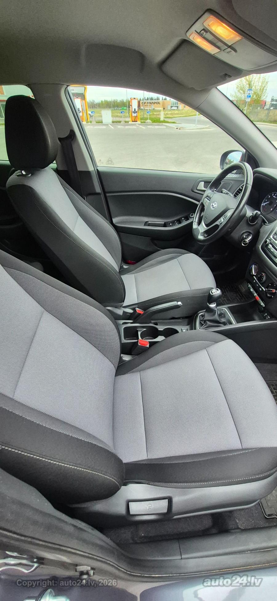 Pelēks Hyundai i20 2018 Tallina, ar dzinēja tilpumu 1.20 L un nobraukumu 78 tūkst. km par 8500 €, foto 11 vietnē AUTOMOTO.COM.LV