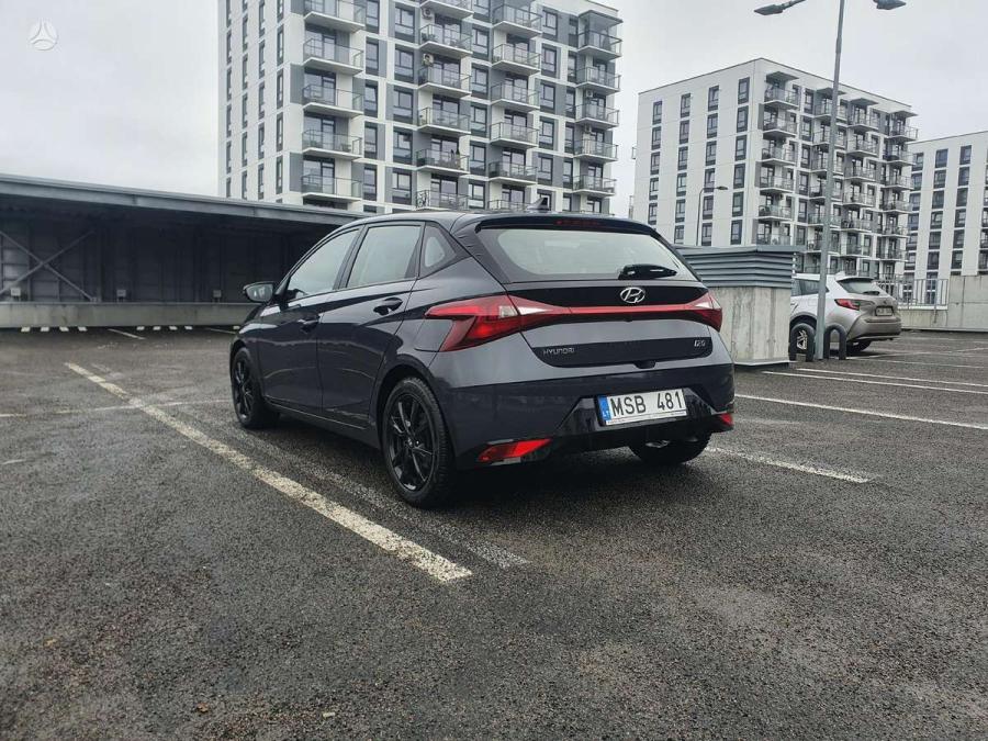 Grey Hyundai i20 2021 in Vilnius, with an engine capacity of 1.00 L and mileage of 53 thousand km for 12900 €, photo 11 on AUTOMOTO.COM.LV
