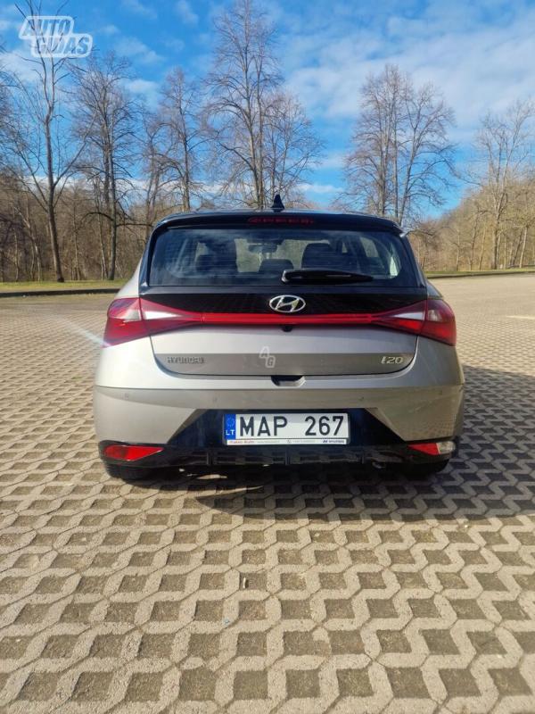 Grey Hyundai i20 2021 in Vilnius, with an engine capacity of 1.00 L and mileage of 52 thousand km for 15000 €, photo 5 on AUTOMOTO.COM.LV