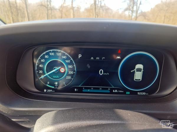 Grey Hyundai i20 2021 in Vilnius, with an engine capacity of 1.00 L and mileage of 52 thousand km for 15000 €, photo 10 on AUTOMOTO.COM.LV
