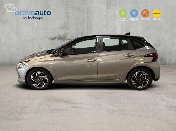 Grey Hyundai i20 2021 in Vilnius, with an engine capacity of 1.00 L and mileage of 53 thousand km for 13950 €, photo 2 on AUTOMOTO.COM.LV