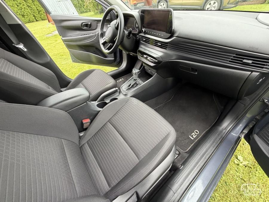 Pelēks Hyundai i20 2021 Viļņa, ar dzinēja tilpumu 1.00 L un nobraukumu 77 tūkst. km par 12990 €, foto 9 vietnē AUTOMOTO.COM.LV