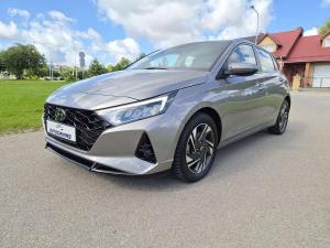 Pelēks Hyundai i20 2021 Šauļi, ar dzinēja tilpumu 1.00 L un nobraukumu 17 tūkst. km par 11200 €, foto  vietnē AUTOMOTO.COM.LV