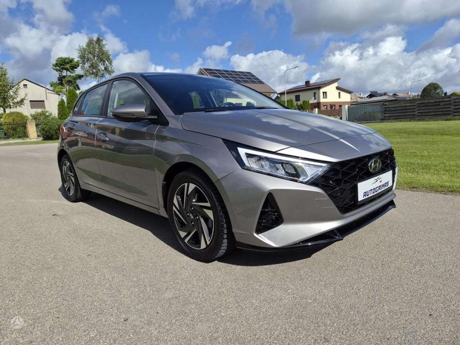 Pelēks Hyundai i20 2021 Šauļi, ar dzinēja tilpumu 1.00 L un nobraukumu 17 tūkst. km par 11200 €, foto 5 vietnē AUTOMOTO.COM.LV