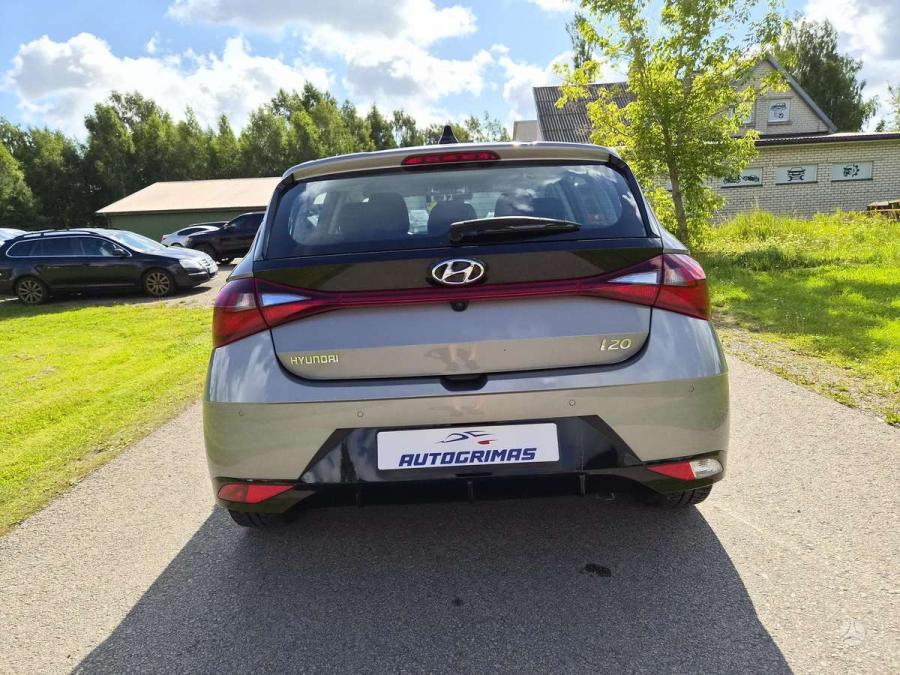 Pelēks Hyundai i20 2021 Šauļi, ar dzinēja tilpumu 1.00 L un nobraukumu 17 tūkst. km par 11200 €, foto 8 vietnē AUTOMOTO.COM.LV