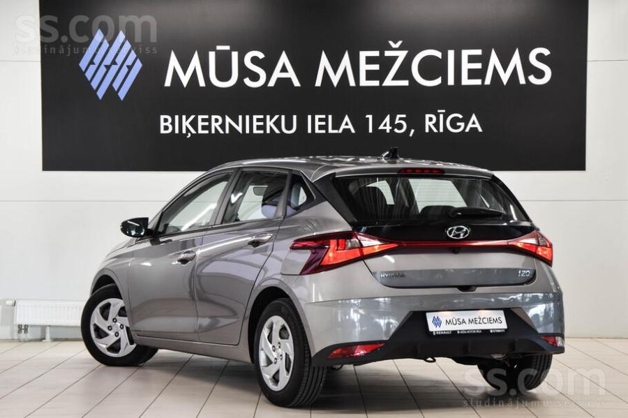 Pelēks Hyundai i20 2022 Rīga, ar dzinēja tilpumu 1.00 L un nobraukumu 69 tūkst. km par 12690 €, foto 7 vietnē AUTOMOTO.COM.LV