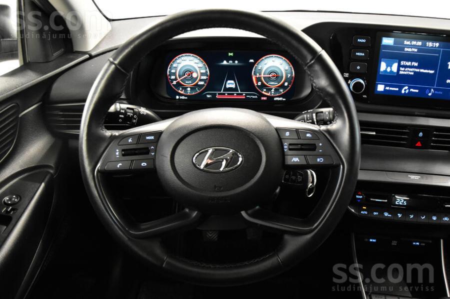 Pelēks Hyundai i20 2022 Rīga, ar dzinēja tilpumu 1.00 L un nobraukumu 69 tūkst. km par 12690 €, foto 18 vietnē AUTOMOTO.COM.LV