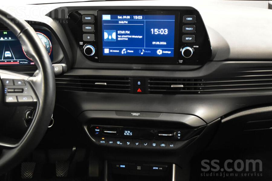 Pelēks Hyundai i20 2022 Rīga, ar dzinēja tilpumu 1.00 L un nobraukumu 69 tūkst. km par 12690 €, foto 20 vietnē AUTOMOTO.COM.LV