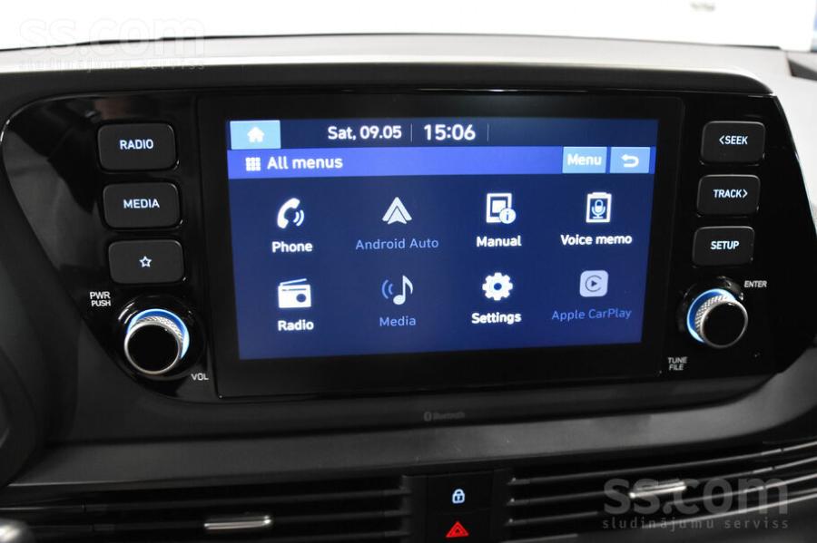 Pelēks Hyundai i20 2022 Rīga, ar dzinēja tilpumu 1.00 L un nobraukumu 69 tūkst. km par 12690 €, foto 24 vietnē AUTOMOTO.COM.LV