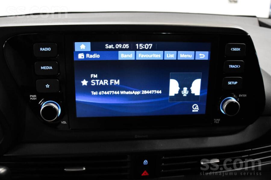 Pelēks Hyundai i20 2022 Rīga, ar dzinēja tilpumu 1.00 L un nobraukumu 69 tūkst. km par 12690 €, foto 25 vietnē AUTOMOTO.COM.LV
