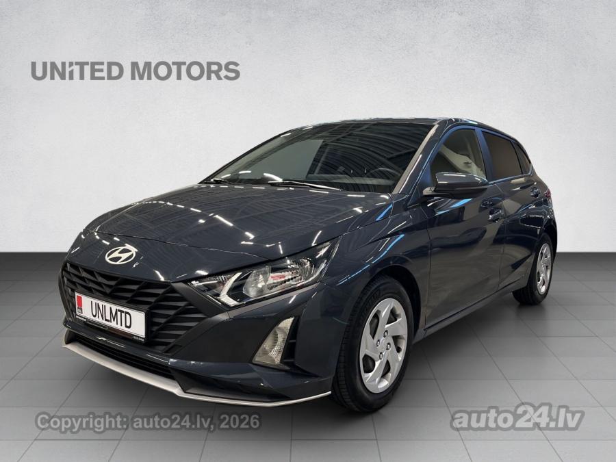 Pelēks Hyundai i20 2023 Tallina, ar dzinēja tilpumu 1.20 L un nobraukumu 26 tūkst. km par 13900 €, foto 1 vietnē AUTOMOTO.COM.LV