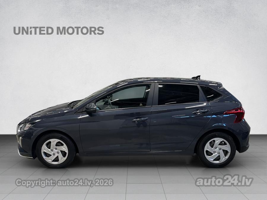 Pelēks Hyundai i20 2023 Tallina, ar dzinēja tilpumu 1.20 L un nobraukumu 26 tūkst. km par 13900 €, foto 4 vietnē AUTOMOTO.COM.LV