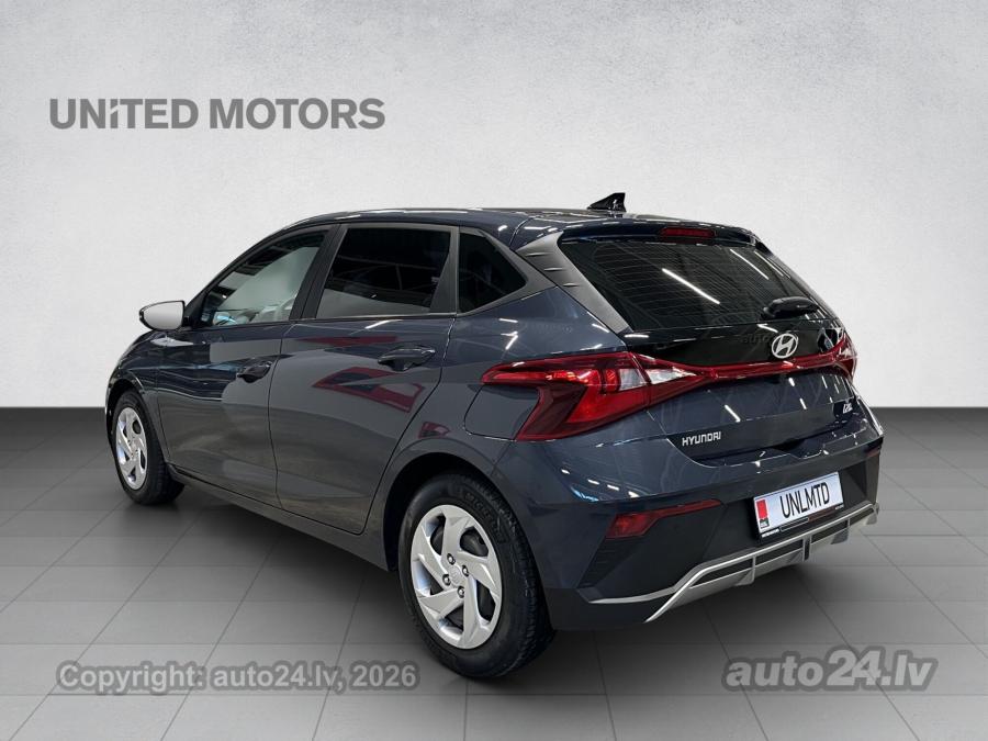 Pelēks Hyundai i20 2023 Tallina, ar dzinēja tilpumu 1.20 L un nobraukumu 26 tūkst. km par 13900 €, foto 5 vietnē AUTOMOTO.COM.LV