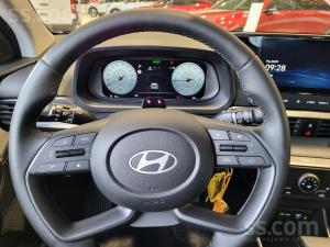 Grey Hyundai i20 2026 in Riga, with an engine capacity of 1.00 L and mileage of 0 thousand km for 20400 €, photo 8 on AUTOMOTO.COM.LV