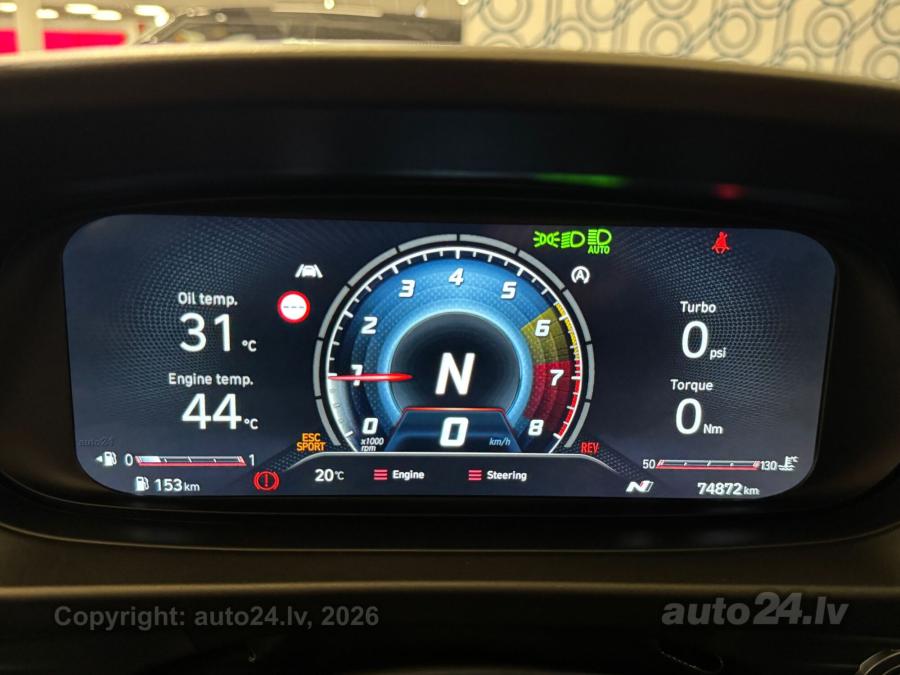 Hyundai i20 2023 Tallina, ar dzinēja tilpumu 1.60 L un nobraukumu 75 tūkst. km par 21900 €, foto 18 vietnē AUTOMOTO.COM.LV