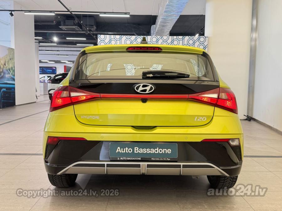 Hyundai i20 2024 in Tallinn, with an engine capacity of 1.00 L and mileage of 8 thousand km for 18900 €, photo 6 on AUTOMOTO.COM.LV