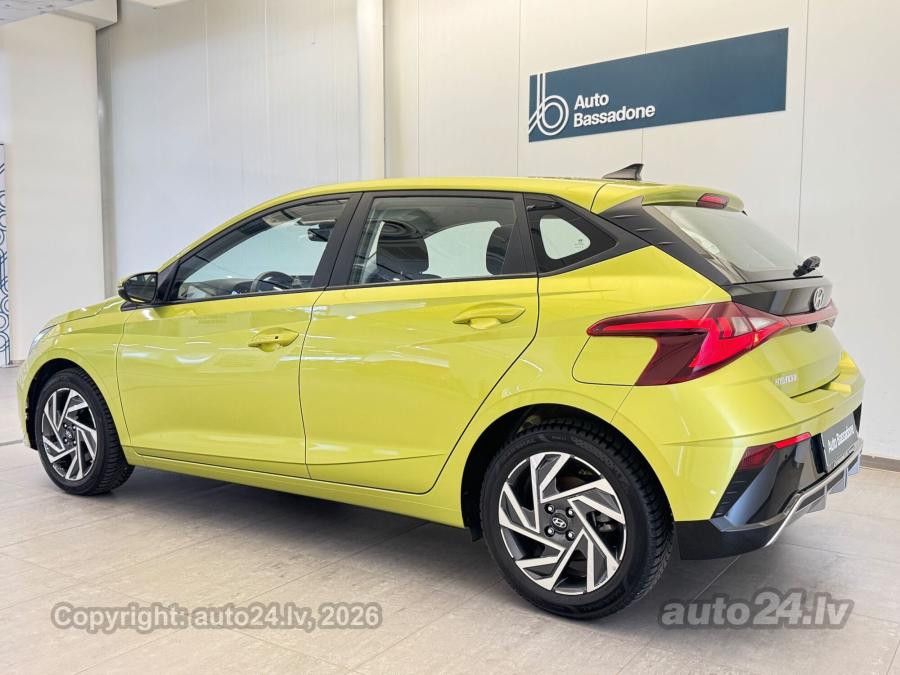 Hyundai i20 2024 in Tallinn, with an engine capacity of 1.00 L and mileage of 8 thousand km for 18900 €, photo 7 on AUTOMOTO.COM.LV
