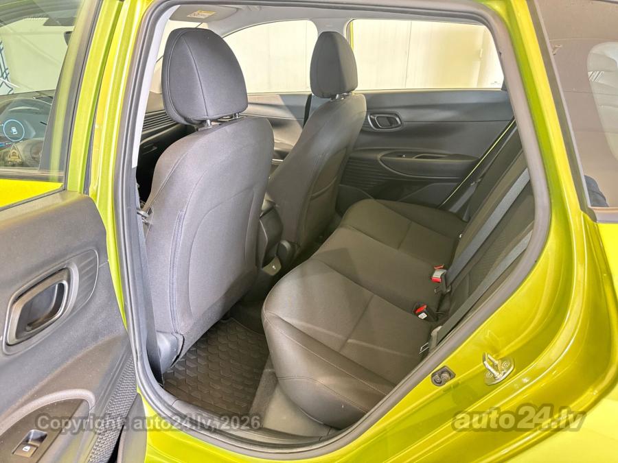 Hyundai i20 2024 in Tallinn, with an engine capacity of 1.00 L and mileage of 8 thousand km for 18900 €, photo 17 on AUTOMOTO.COM.LV