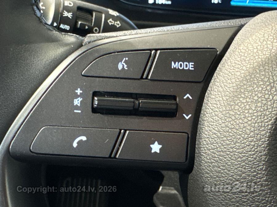 Hyundai i20 2024 in Tallinn, with an engine capacity of 1.00 L and mileage of 8 thousand km for 18900 €, photo 18 on AUTOMOTO.COM.LV
