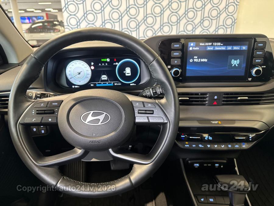Hyundai i20 2024 in Tallinn, with an engine capacity of 1.00 L and mileage of 8 thousand km for 18900 €, photo 20 on AUTOMOTO.COM.LV