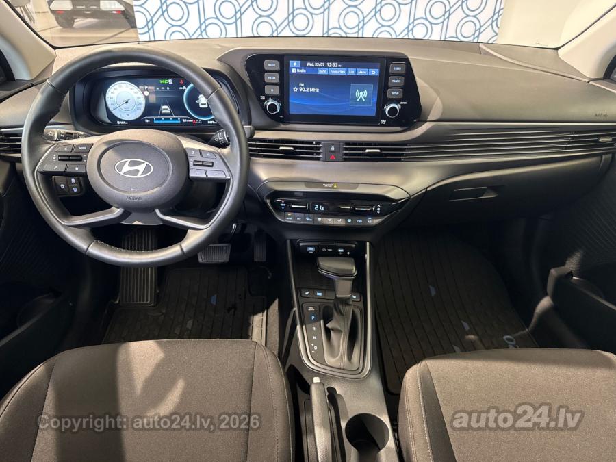 Hyundai i20 2024 in Tallinn, with an engine capacity of 1.00 L and mileage of 8 thousand km for 18900 €, photo 21 on AUTOMOTO.COM.LV
