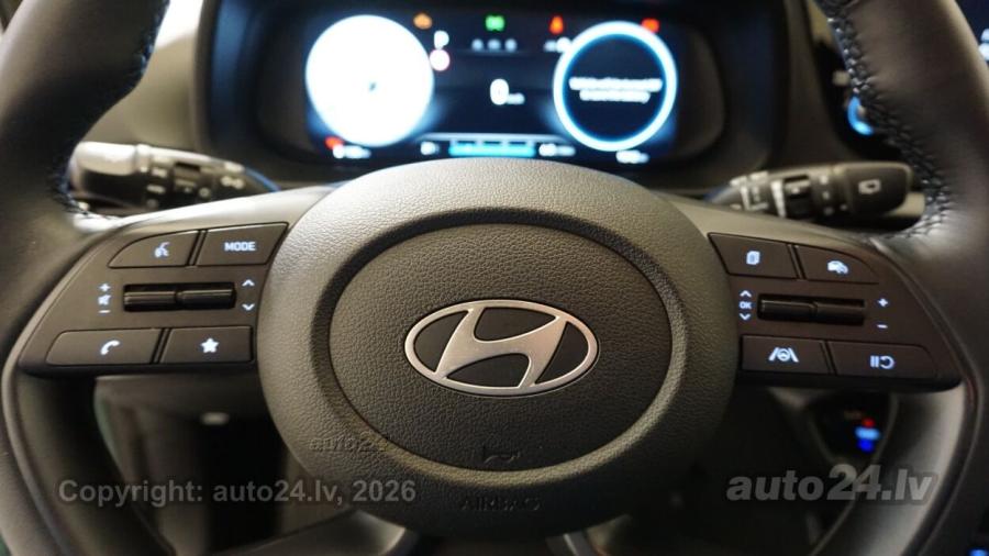 Hyundai i20 2024 in Tallinn, with an engine capacity of 1.00 L and mileage of 14 thousand km for 19900 €, photo 14 on AUTOMOTO.COM.LV