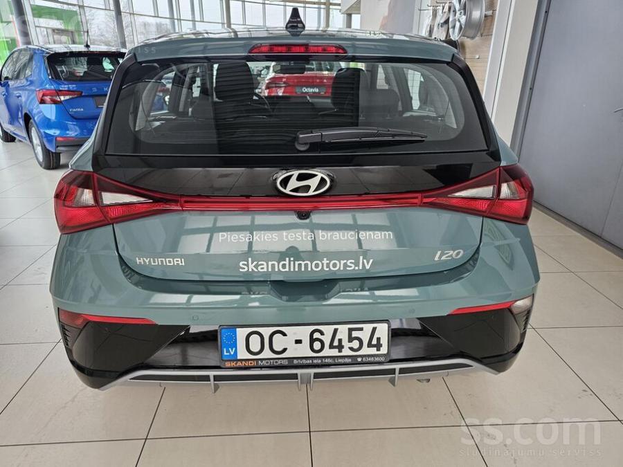 Hyundai i20 2025 in Liepaja, with an engine capacity of 1.00 L and mileage of 5 thousand km for 19779 €, photo 5 on AUTOMOTO.COM.LV