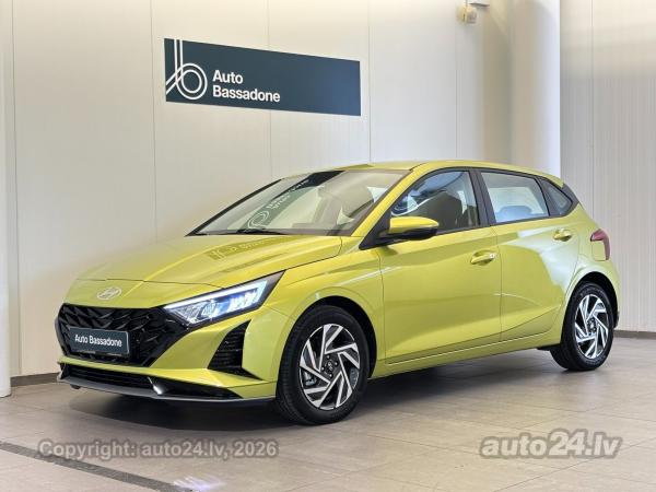 Hyundai i20 2026 in Tallinn, with an engine capacity of 1.00 L and mileage of 0 thousand km for 20900 €, photo 1 on AUTOMOTO.COM.LV