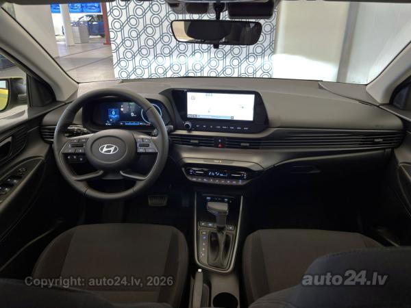 Hyundai i20 2026 in Tallinn, with an engine capacity of 1.00 L and mileage of 0 thousand km for 20900 €, photo 10 on AUTOMOTO.COM.LV