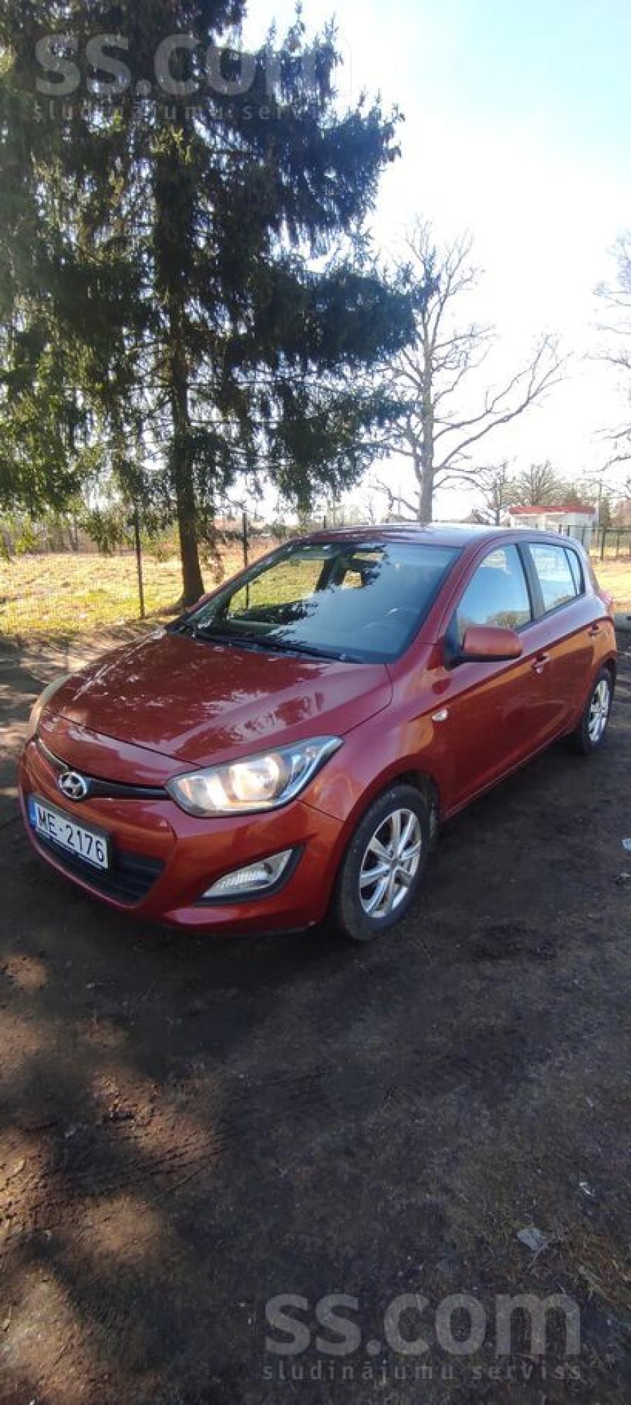 Sarkans Hyundai i20 2013 Rīga, ar dzinēja tilpumu 1.30 L un nobraukumu 189 tūkst. km par 4250 €, foto 1 vietnē AUTOMOTO.COM.LV