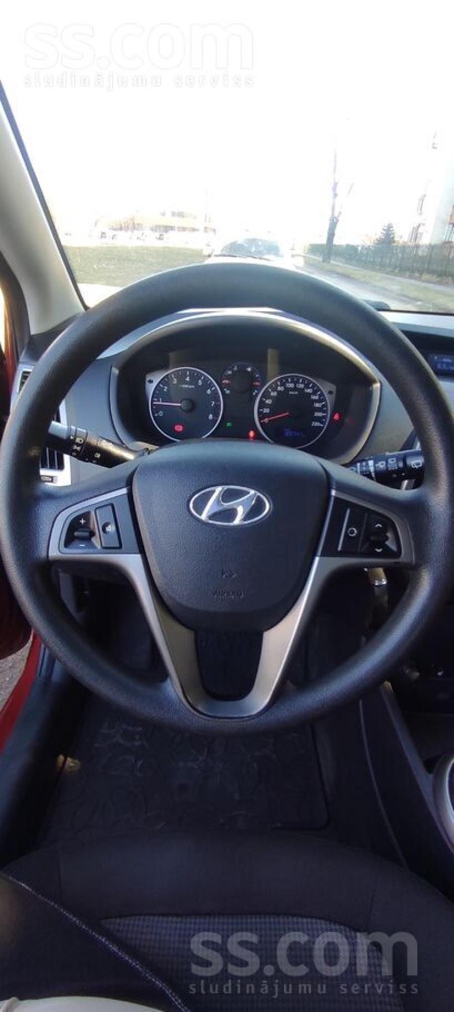 Sarkans Hyundai i20 2013 Rīga, ar dzinēja tilpumu 1.30 L un nobraukumu 189 tūkst. km par 4250 €, foto 5 vietnē AUTOMOTO.COM.LV