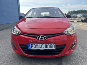 Sarkans Hyundai i20 2013 Marijampole, ar dzinēja tilpumu 1.25 L un nobraukumu 122 tūkst. km par 3850 €, foto 5 vietnē AUTOMOTO.COM.LV