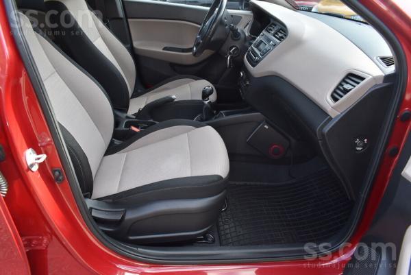 Sarkans Hyundai i20 2016 Kuldīga, ar dzinēja tilpumu 1.20 L un nobraukumu 0 tūkst. km par 6550 €, foto 8 vietnē AUTOMOTO.COM.LV