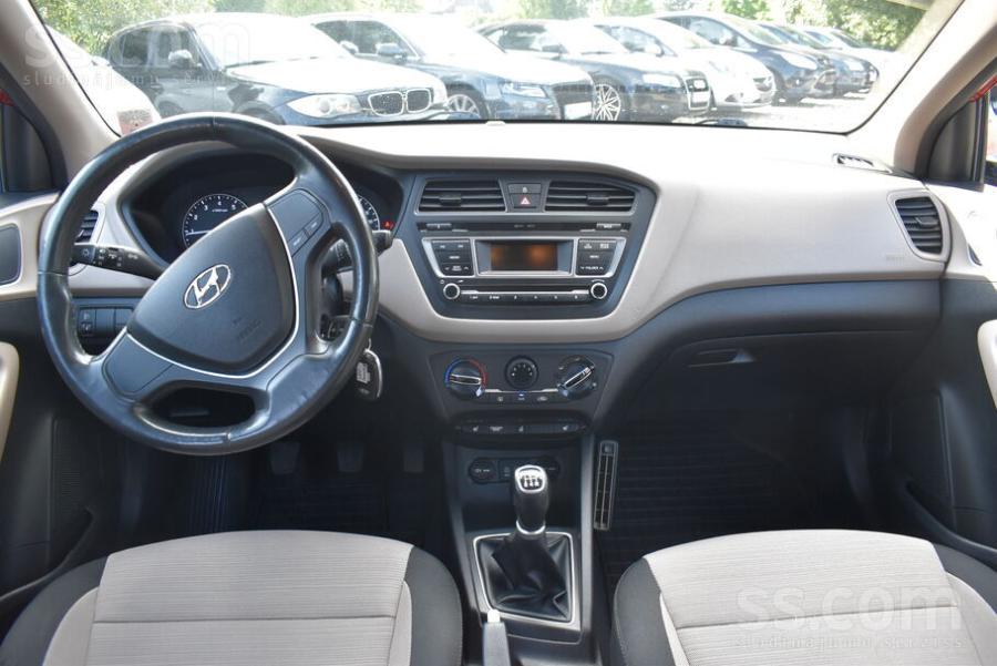 Sarkans Hyundai i20 2016 Kuldīga, ar dzinēja tilpumu 1.20 L un nobraukumu 0 tūkst. km par 6550 €, foto 20 vietnē AUTOMOTO.COM.LV