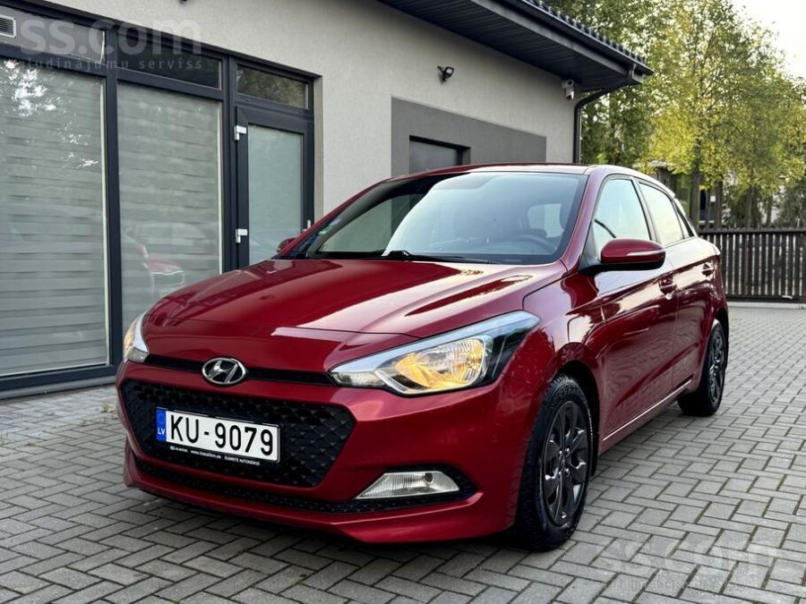 Sarkans Hyundai i20 2017 Rīga, ar dzinēja tilpumu 1.20 L un nobraukumu 161 tūkst. km par 4900 €, foto 1 vietnē AUTOMOTO.COM.LV