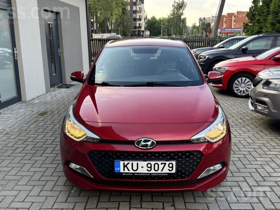 Sarkans Hyundai i20 2017 Rīga, ar dzinēja tilpumu 1.20 L un nobraukumu 161 tūkst. km par 4900 €, foto 6 vietnē AUTOMOTO.COM.LV