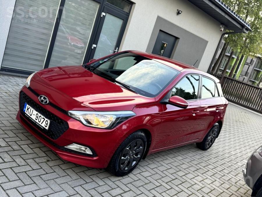 Sarkans Hyundai i20 2017 Rīga, ar dzinēja tilpumu 1.20 L un nobraukumu 161 tūkst. km par 4900 €, foto 7 vietnē AUTOMOTO.COM.LV