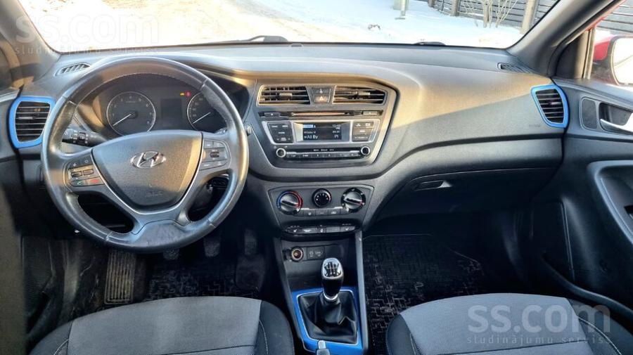 Sarkans Hyundai i20 2017 Rīga, ar dzinēja tilpumu 1.00 L un nobraukumu 84 tūkst. km par 6500 €, foto 3 vietnē AUTOMOTO.COM.LV