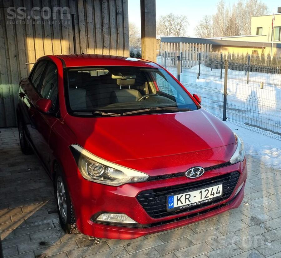 Sarkans Hyundai i20 2017 Rīga, ar dzinēja tilpumu 1.00 L un nobraukumu 84 tūkst. km par 6500 €, foto 7 vietnē AUTOMOTO.COM.LV