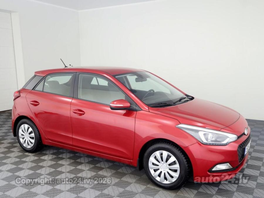 Sarkans Hyundai i20 2018 Tallina, ar dzinēja tilpumu 1.40 L un nobraukumu 224 tūkst. km par 4999 €, foto 1 vietnē AUTOMOTO.COM.LV
