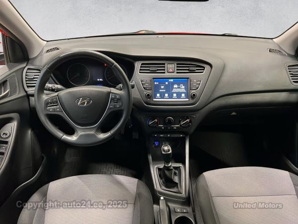 Sarkans Hyundai i20 2019 Tallina, ar dzinēja tilpumu 1.00 L un nobraukumu 62 tūkst. km par 8900 €, foto 11 vietnē AUTOMOTO.COM.LV