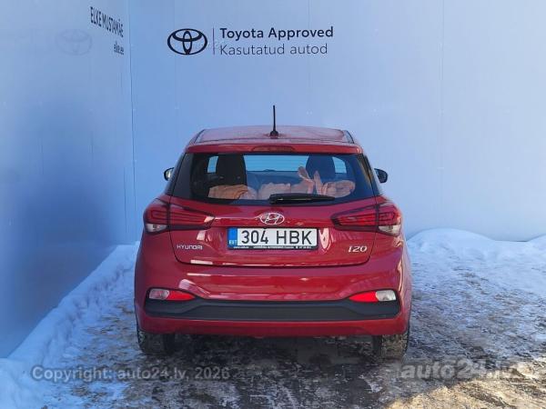 Sarkans Hyundai i20 2019 Tallina, ar dzinēja tilpumu 1.00 L un nobraukumu 19 tūkst. km par 10995 €, foto 4 vietnē AUTOMOTO.COM.LV