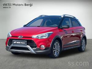 Red Hyundai i20 2020 in Riga, with an engine capacity of 1.00 L and mileage of 97 thousand km for 9990 €, photo  on AUTOMOTO.COM.LV